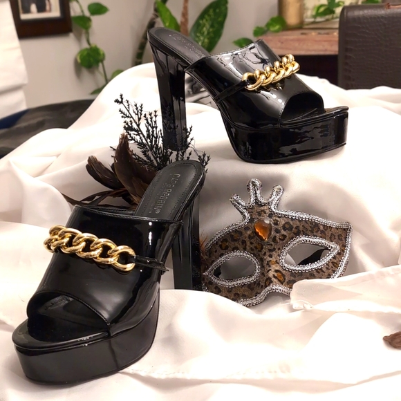 Cape Robbin | Shoes | Cape Robbin Block Heel Black Platform Stiletto ...